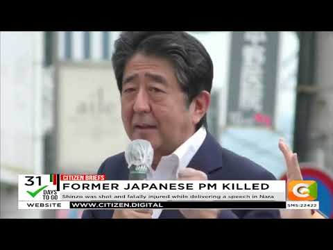 Former Japanese Prime Minister Shinzo Abe assassinated in Japan