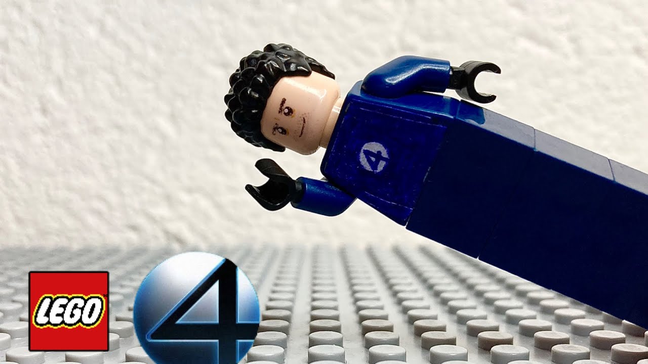 LEGO Mr Fantastic stop motion test - YouTube