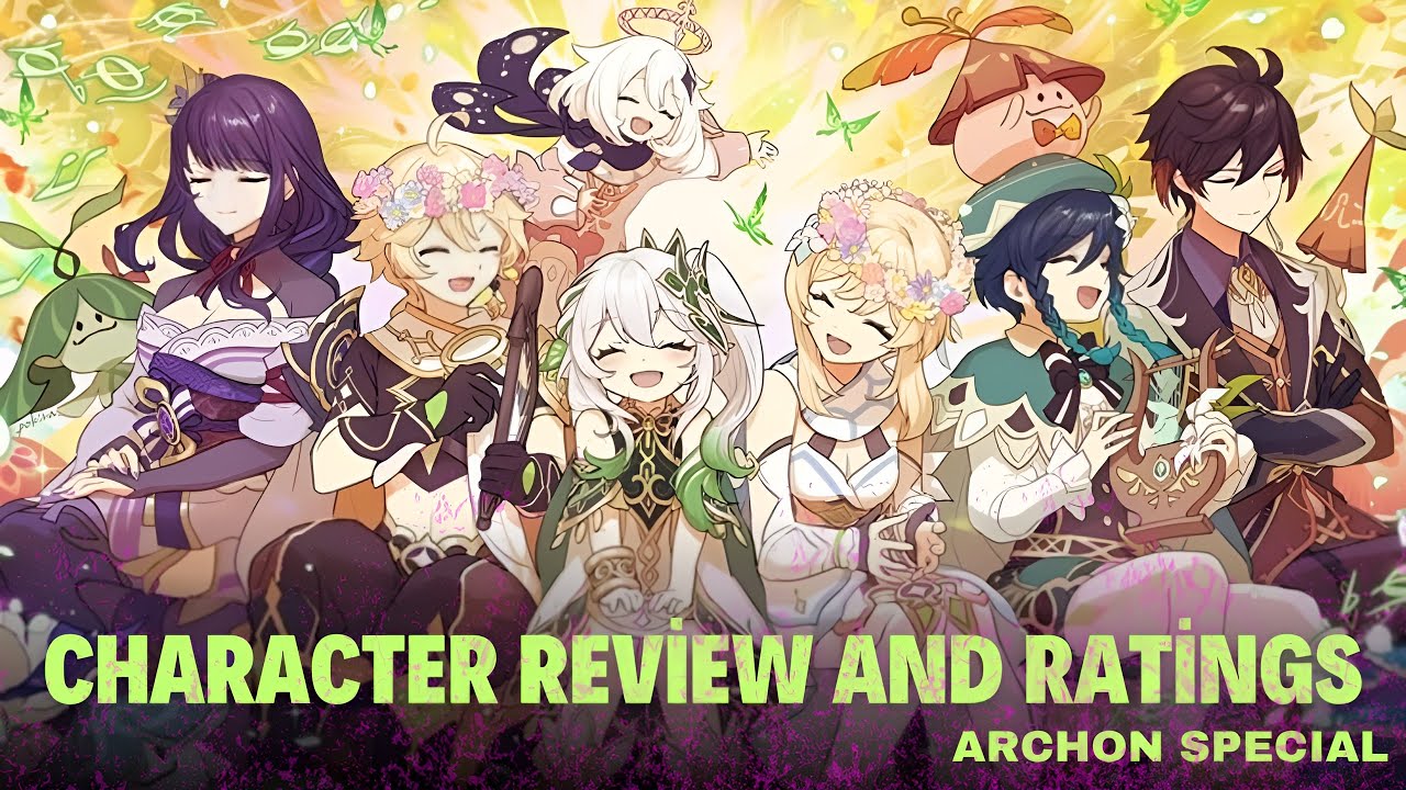 GENSHIN IMPACT LIVE | CHARACTER REVIEWS & RATINGS | SHOWDOWNS LATER ...