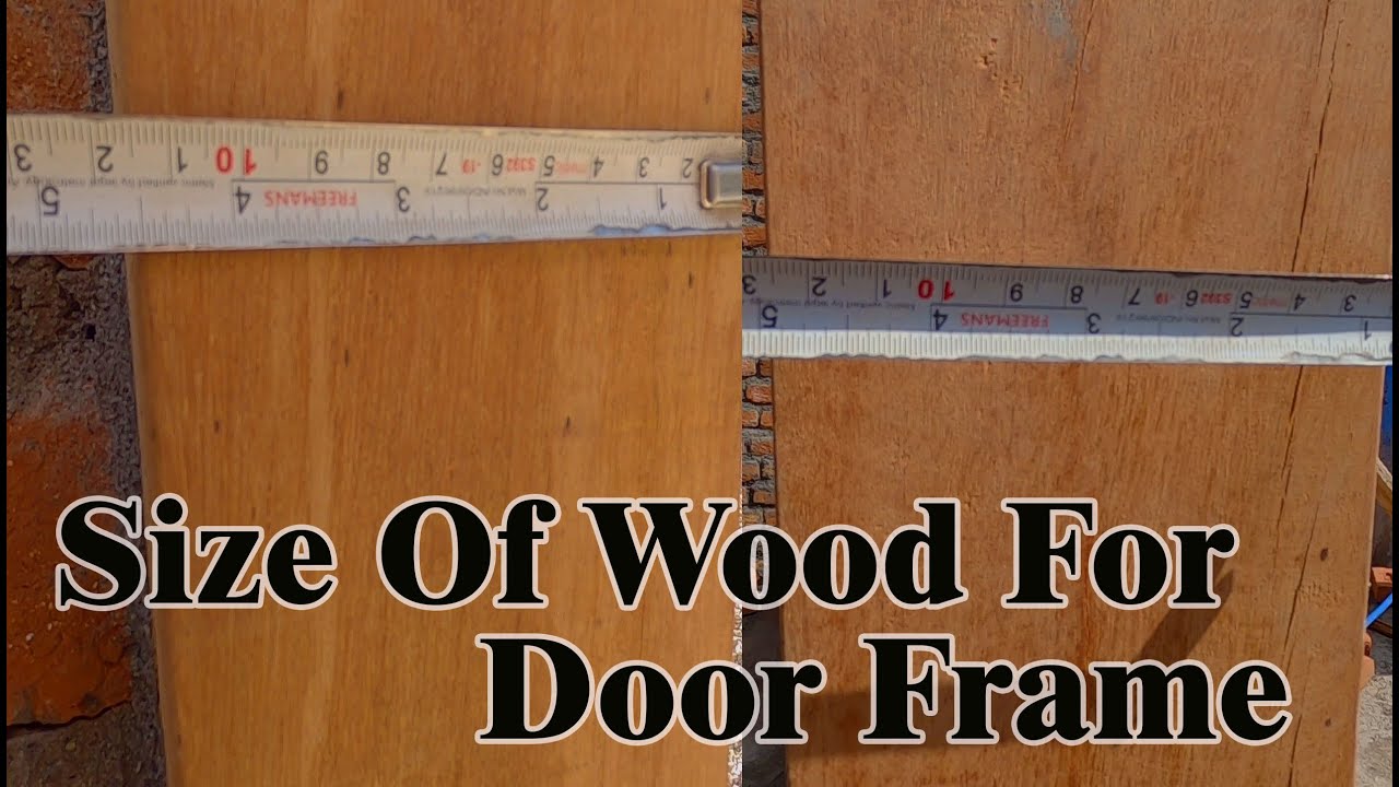 Door Frame Thickness How Thick Should door-frame-thickness-how-thick-should