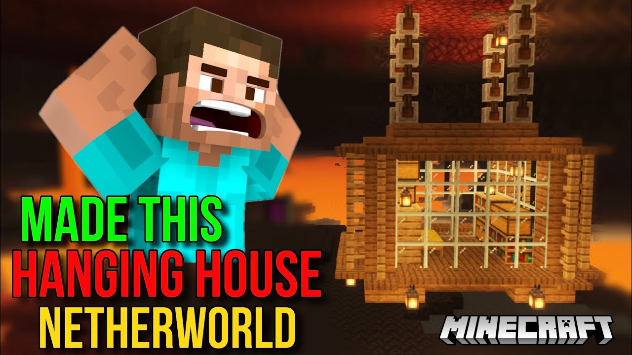 Netherworld House TUTORIAL in Minecraft #minecraft #tutorial #memes # ...