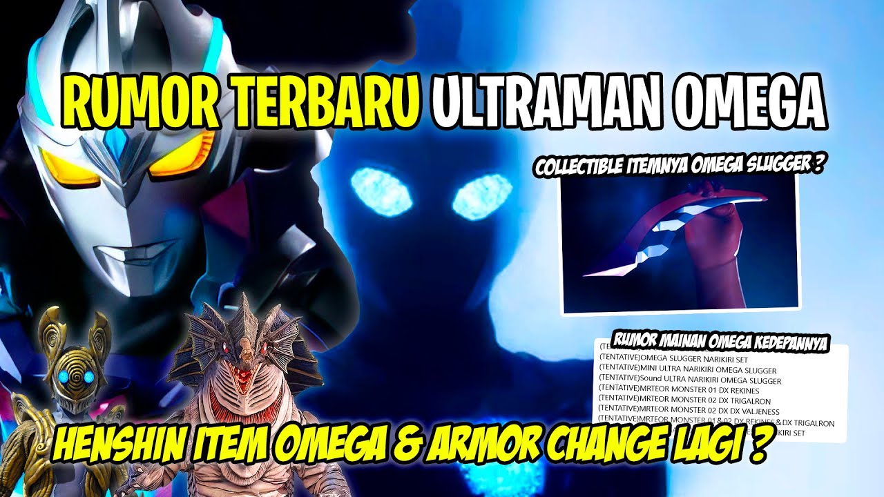OMEGA ARMOR CHANGE ? SLUGGERNYA BANYAK & KAIJU BARU ? - Bahas Rumor ...