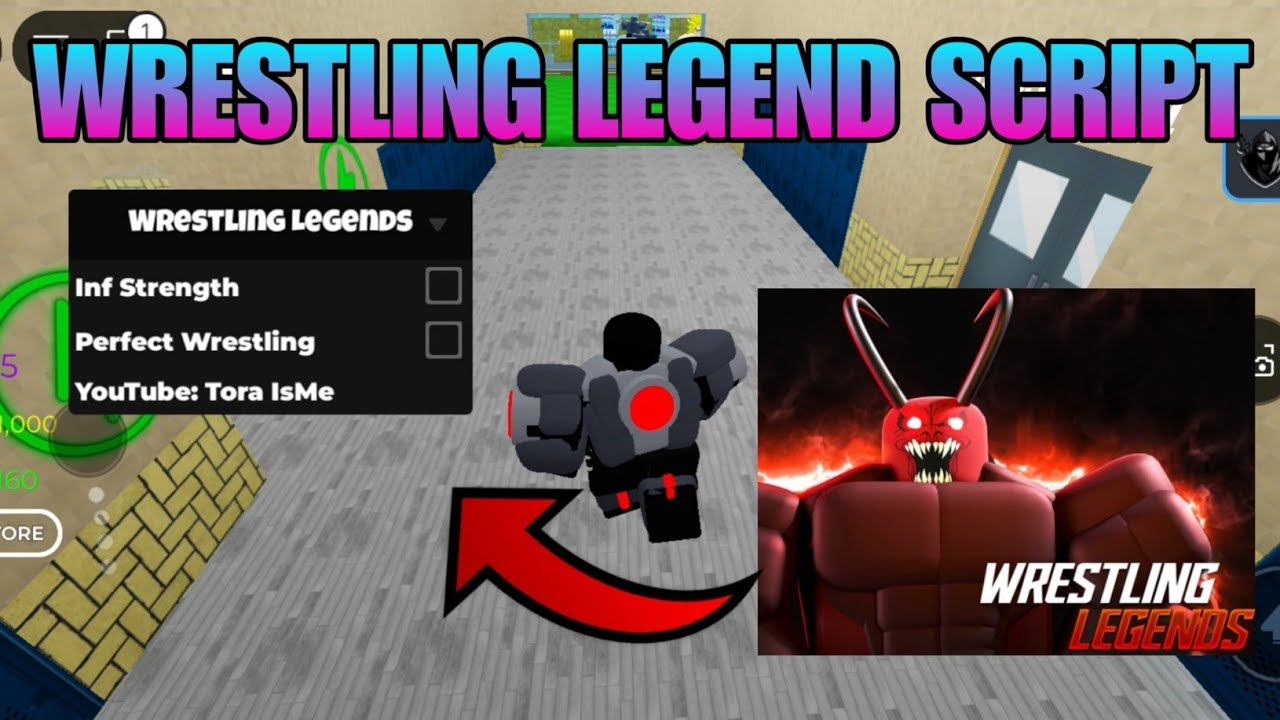 [⚡️OP] Wrestling Legends Script - Infinite Strength | Instant Wins ...