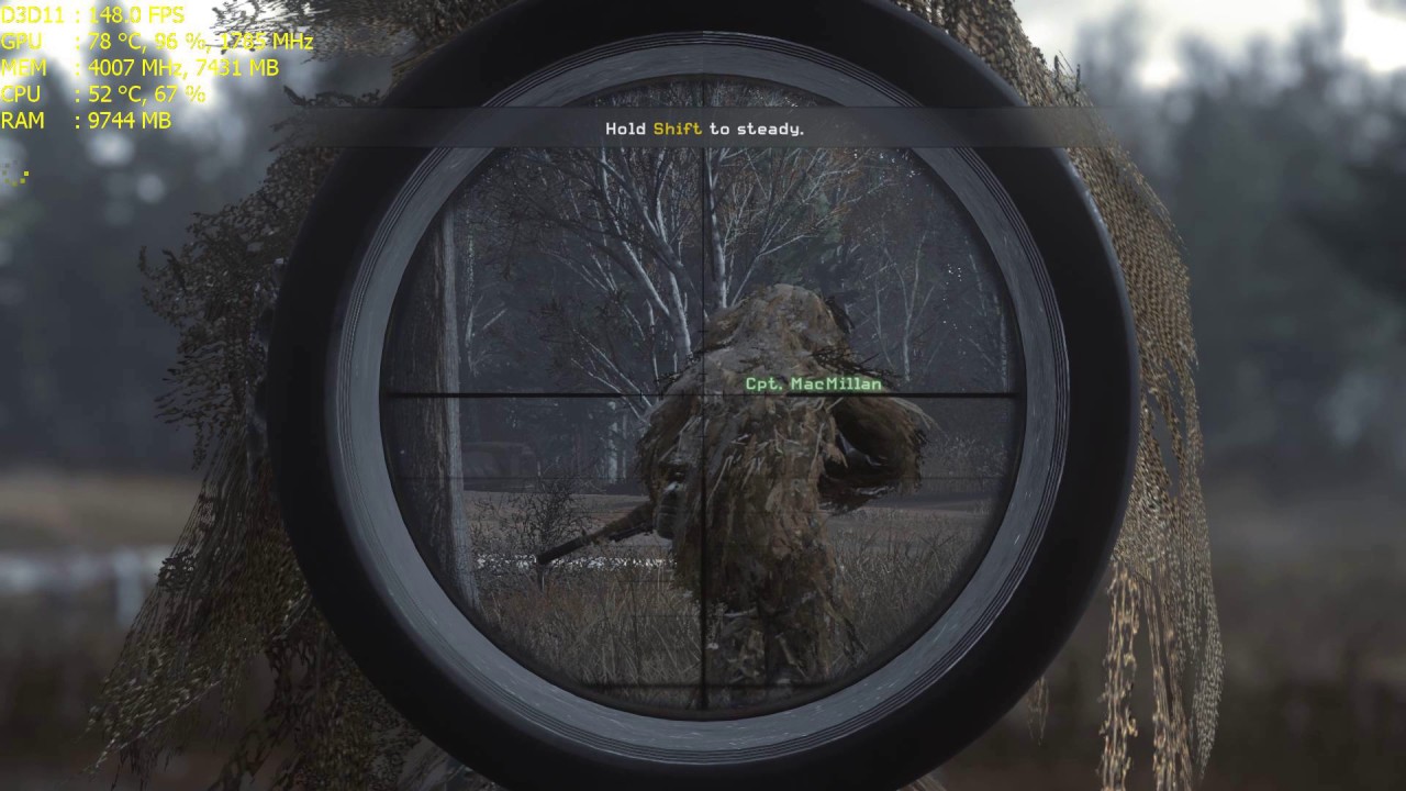 Call Of Duty Modern Warfare Remastered - Mission Pripyat Chernobyl ...