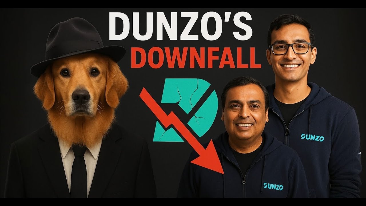 🚴 Dunzo Startup 😱 Rise & Shocking Fall Explained | డన్జో రైజ్ & ఫెయిల్ ...