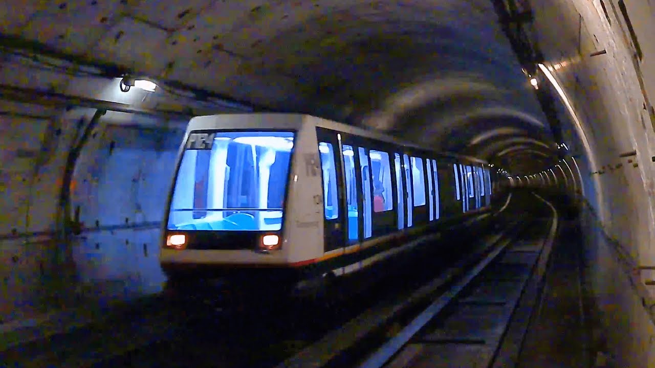 Metro Lille VAL 208 + 206 Ligne 2 - YouTube