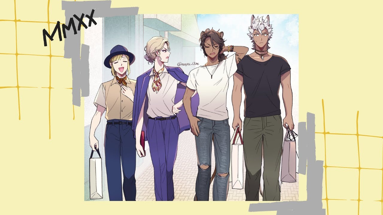 Shopping with Jack, Vil, Leona, & Rook | Twisted Wonderland Playlist ...