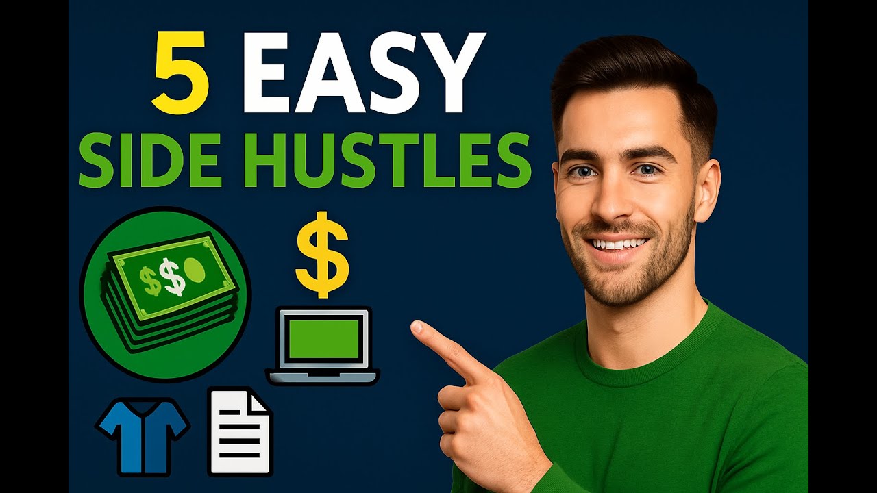5 Powerful Side Hustles You Can Start Under $100 (Full Guide!) - YouTube