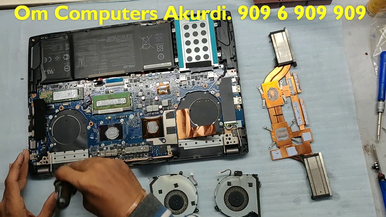 How To Clean Your Laptop (Solve Overheating Issues)ASUS ROG GL502VM ...