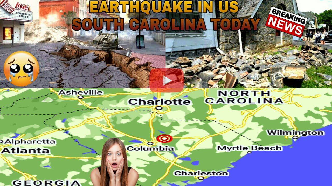 Earthquake in US|South Carolina|Washington DC|strong magnitude hits ...