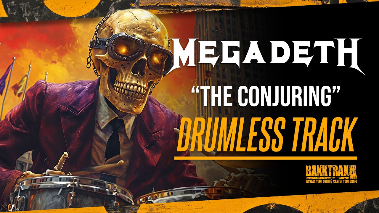 Megadeth - The Conjuring (Drumless) NO DRUMS - High Quality - YouTube