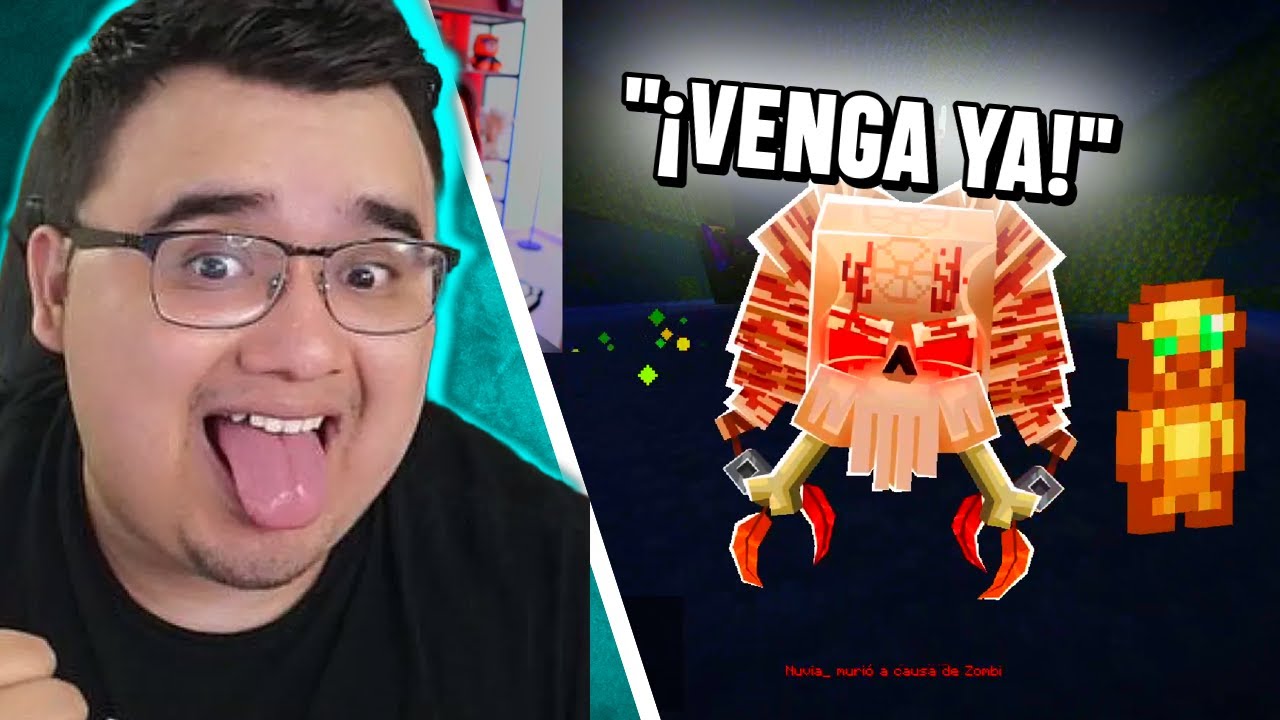 ELDED SE ENFRENTA A UN TROL EN MINECRAFT, STREAMER SUFRE UNA EXPLOSIÓN ...