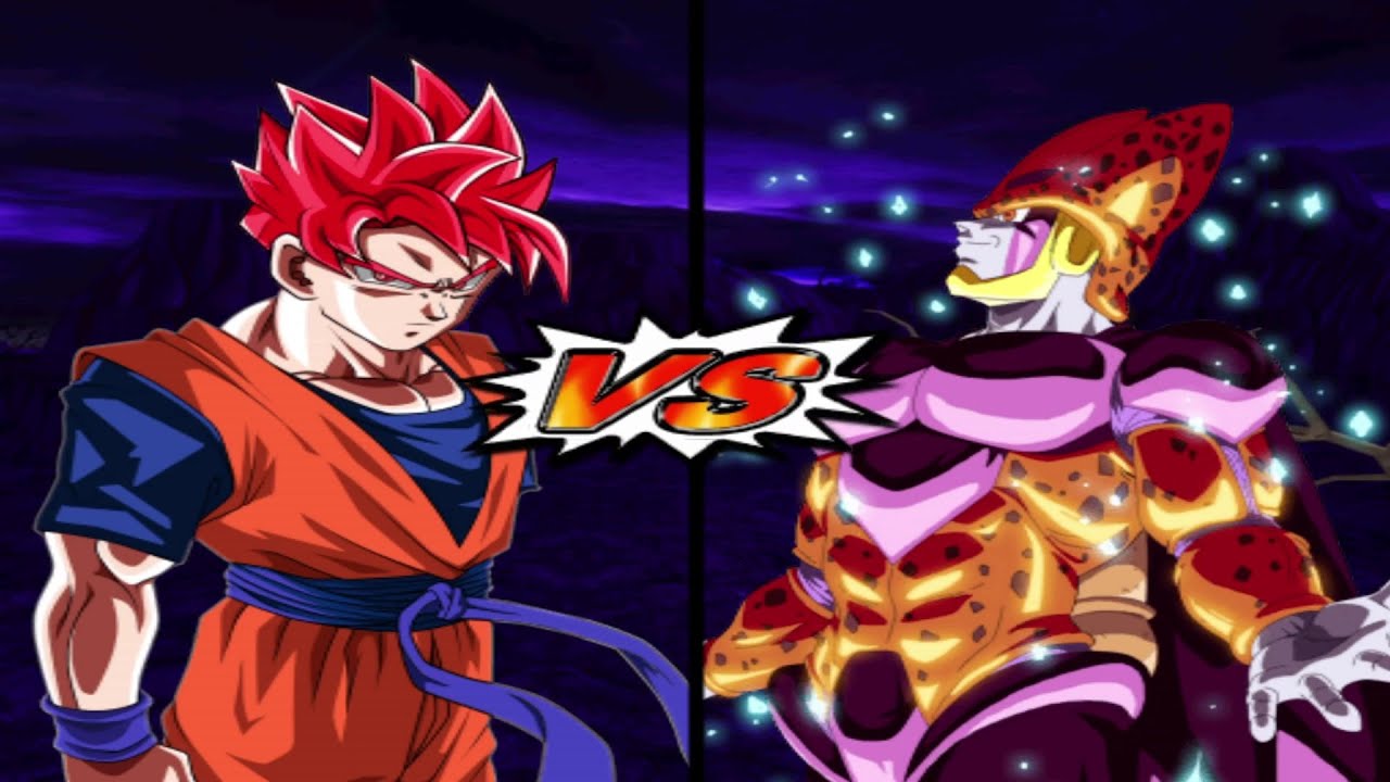 Gohan Super Saiyan God vs Golden Cell【Dragon Ball Super: Super Hero ...