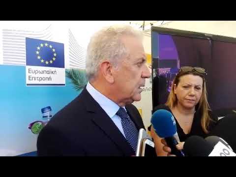 Ο Δημήτρης Αβραμόπουλος μιλά στο euronews - YouTube