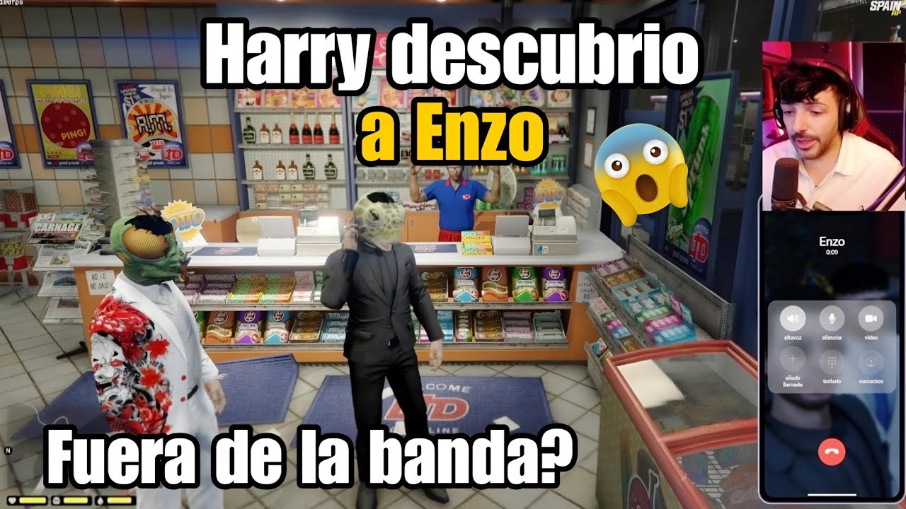 HARRY (Nexxuz) DESCUBRIO la VERDAD de ENZO 😱 ENZO FUERA de Los ANIMAL ...