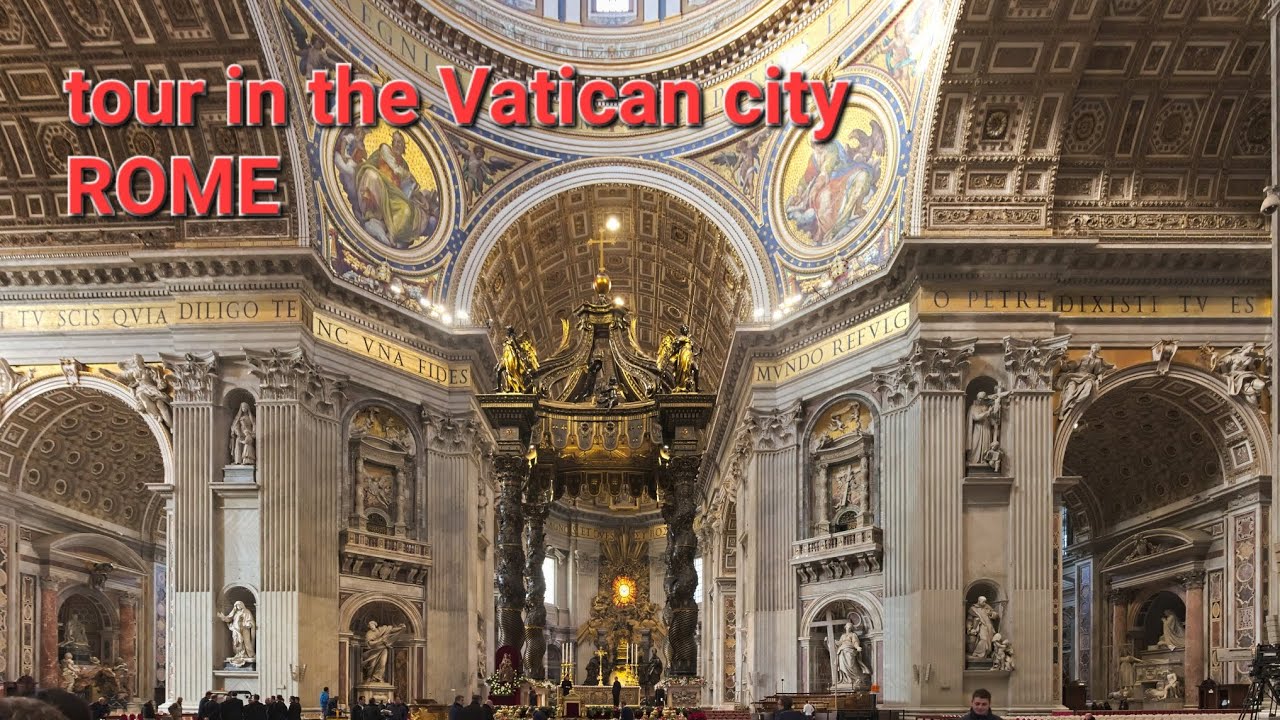 Rome italy / Tour in the Vatican city/ Tour nella città del Vaticano ...