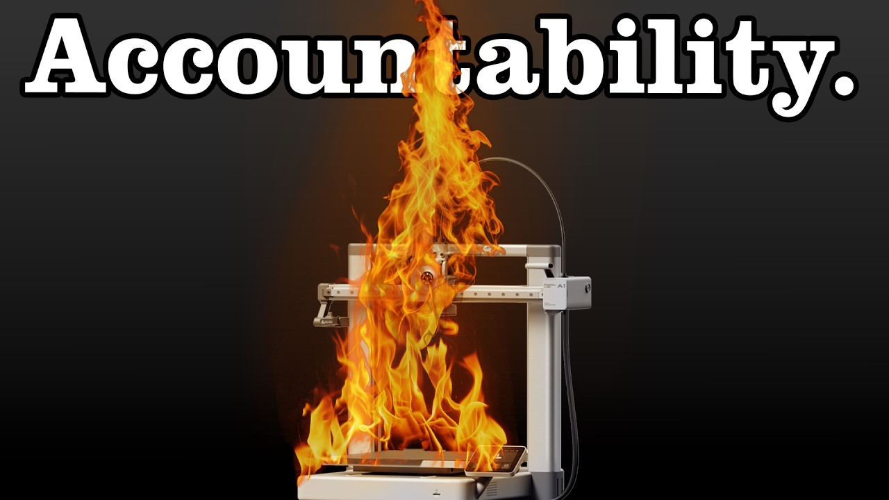 Bambu Lab & Fire Safety: Who Is Responsible? - YouTube