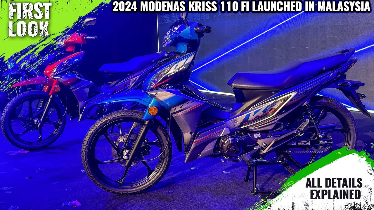 2024 Modenas Kriss 110 Fi Launched In Malaysia - Price From RM4,998 ...