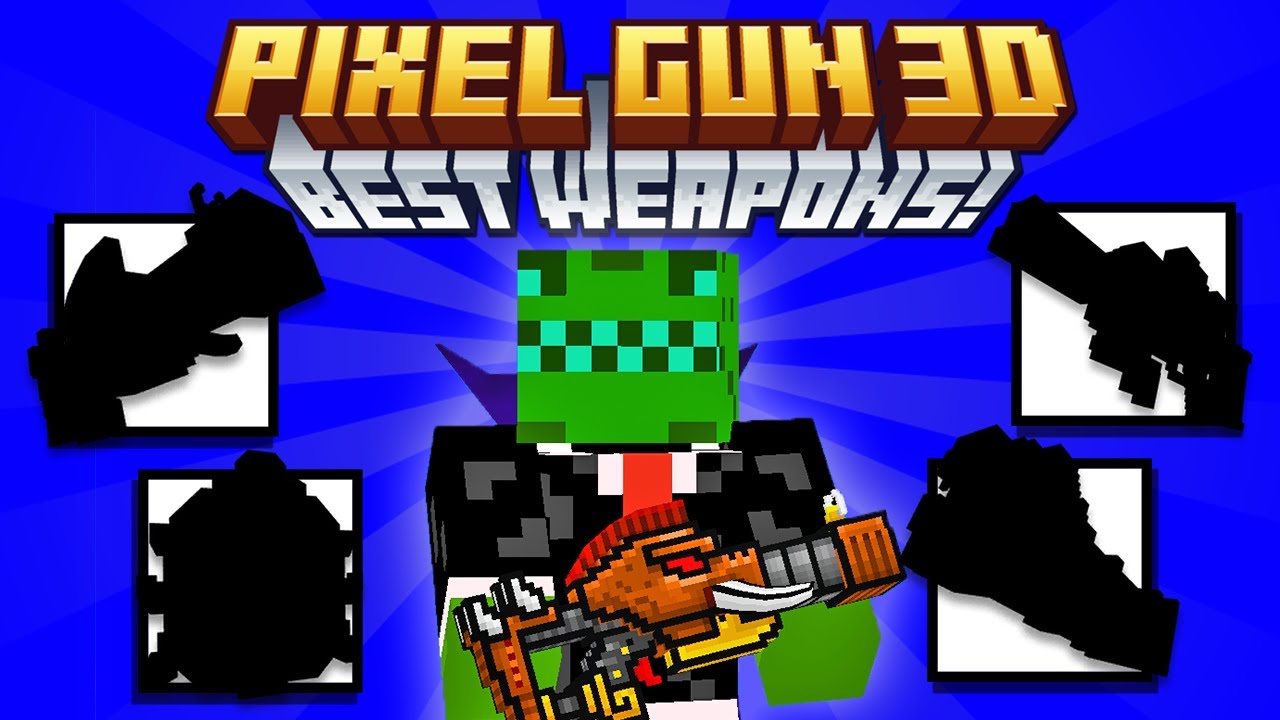 THE BEST GUNS IN PIXEL GUN 3D AFTER BALANCE CHANGES! - YouTube