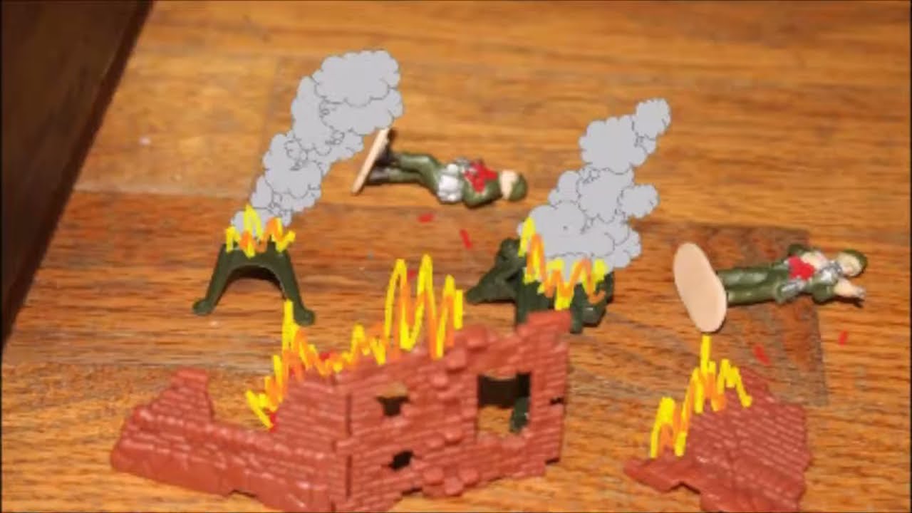 Stop motion tanks - YouTube