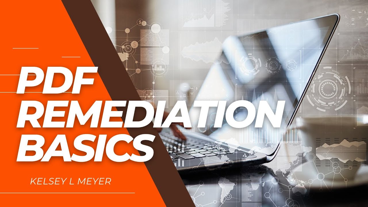 PDF Accessibility - Remediation Basics - YouTube