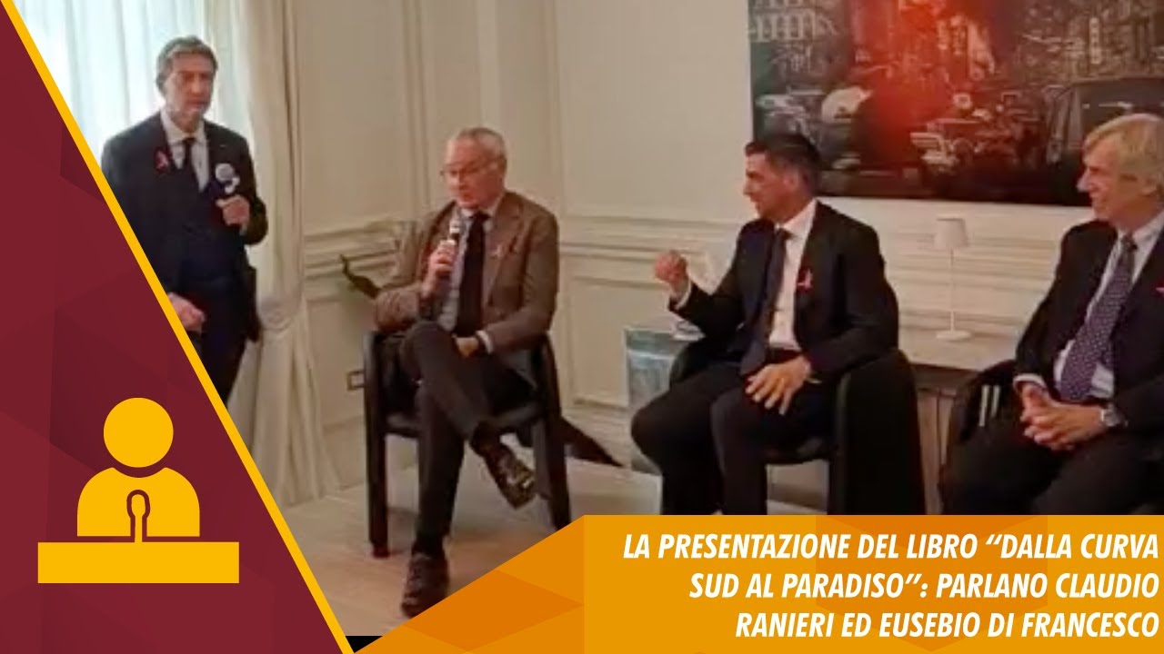 🗣️Ranieri e Di Francesco presenti alla presentazione del libro di ...
