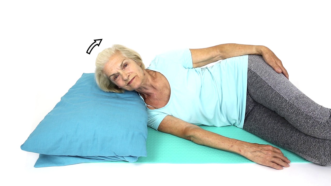 Senior: Neck Side Flexor Strengthening Part 1 - YouTube