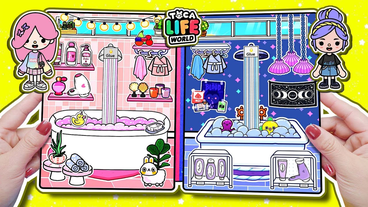 Candy Home Quiet Book#88 ️ Toca Life World Cute and Cool Girl Quiet ...