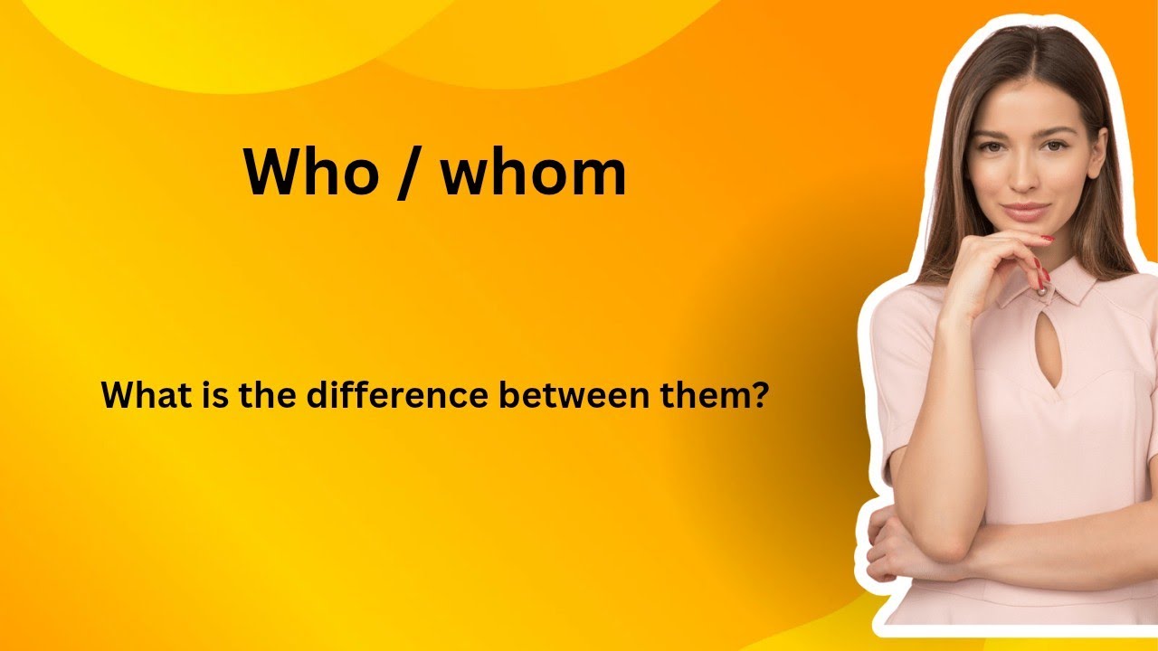 Grammar rules in English/ who / whom - YouTube