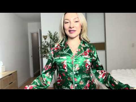 Ekouaer Pajamas For Women Set Silk Pjs 2 Piece Satin Sleepwear Long Sleeve Button Down Lounge #ad