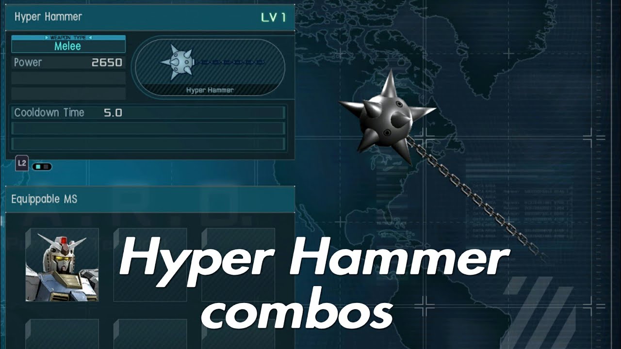 RX-78-2 Hyper Hammer combos (Outdated) | Gundam Battle Operation 2 ...
