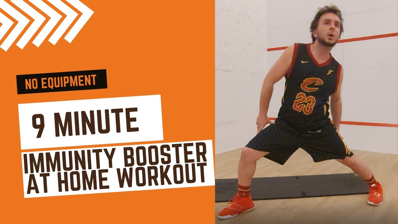 9 SIMPLE EXERCISES TO BOOST IMMUNITY SYSTEM AT HOME WORKOUT - YouTube