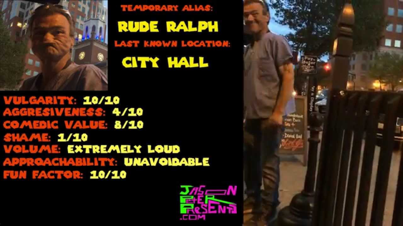 Rude Ralph (Temporary Name) Manchester Street People - YouTube