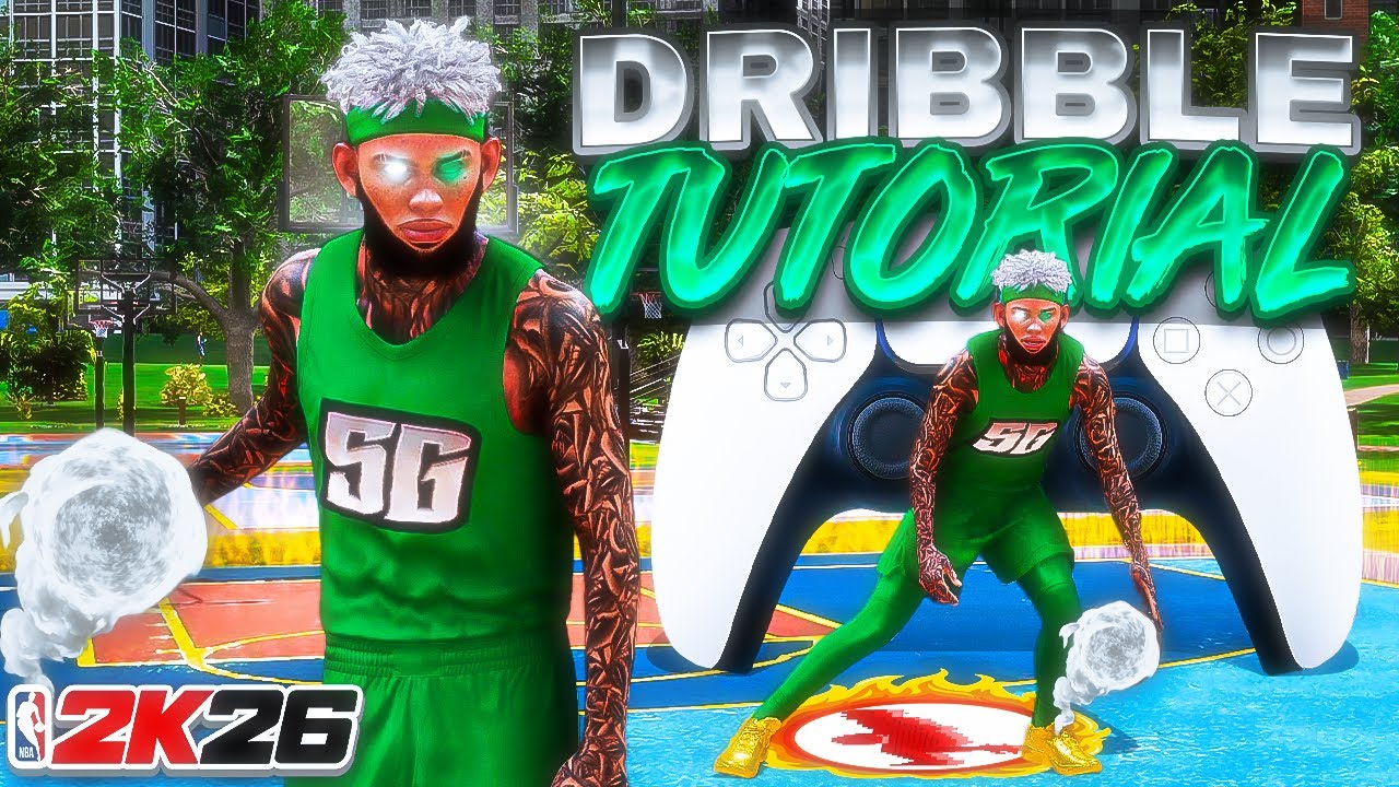 #1 DRIBBLE TUTORIAL w/HANDCAM FOR ALL BUILDS in NBA 2K26! BEST DRIBBLE ...