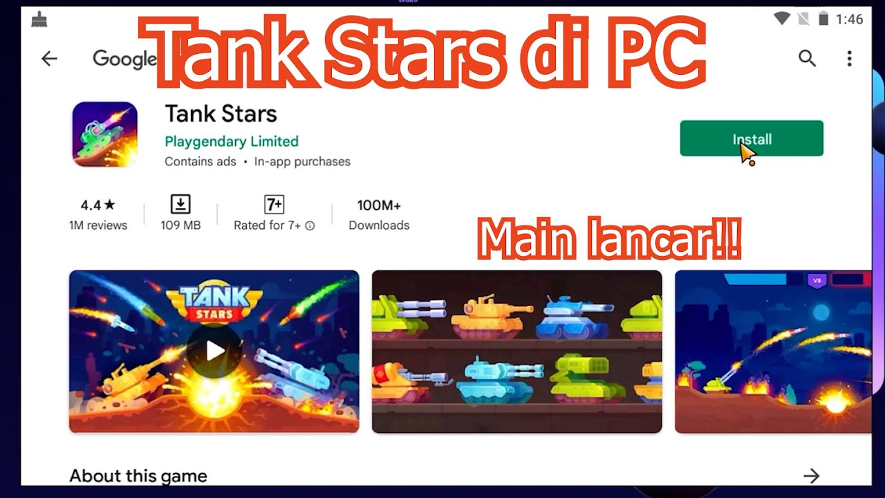 Tank Stars PC - Cara Download & Main di Windows/ Laptop (GRATIS) - YouTube