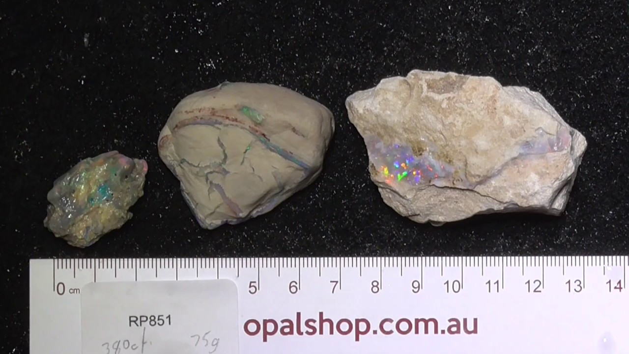 Seam opal in clay from Lightning Ridge, Australia and opalshop.com.au ...