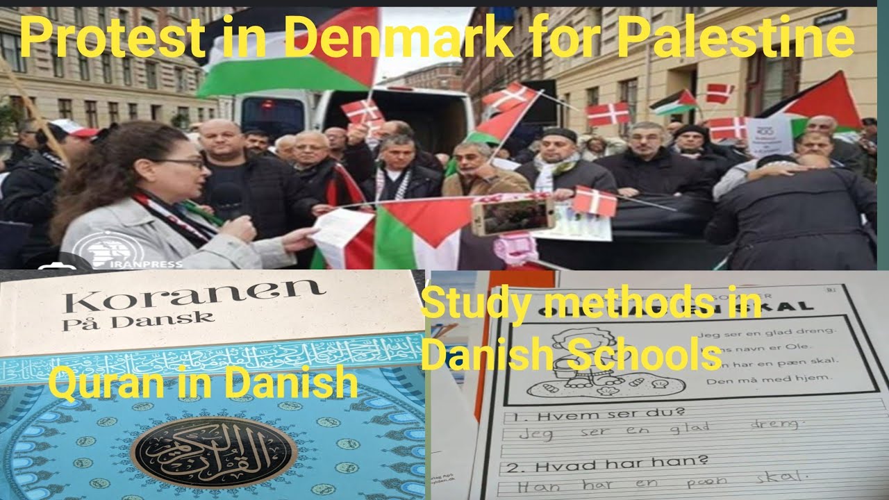 Moving to Denmark/protest for Palestine/Quran in Danish/kids study ...