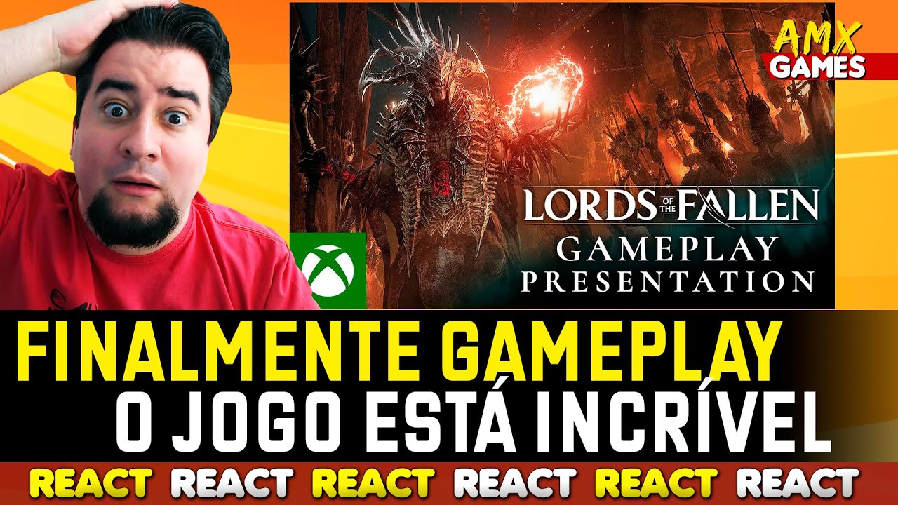 Lords of the Fallen - Gameplay Estendido [REACT] - YouTube