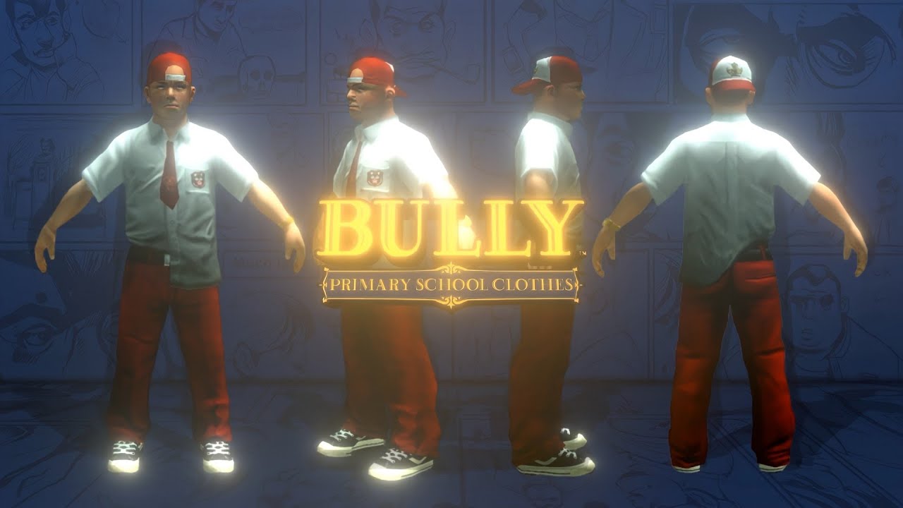 Bully AE - Primary School Clothes Mod - YouTube