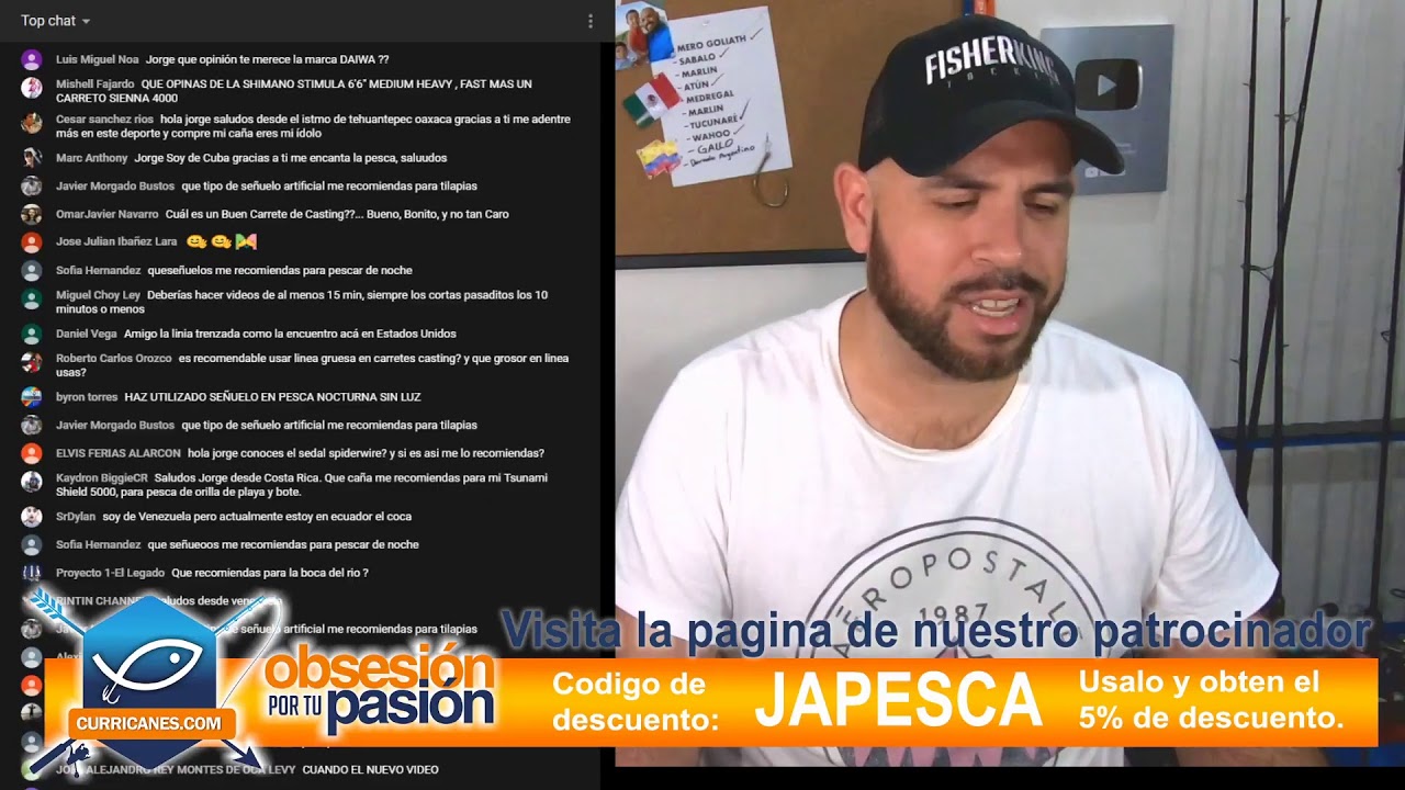 EN VIVO - JORGE ACOSTA PESCA - 10 de JUNIO 2020 - YouTube