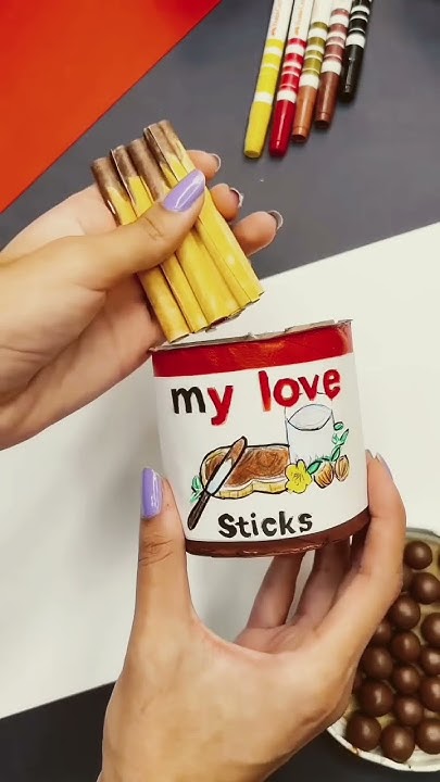 DIY cute chocolate gift 🥰 - YouTube