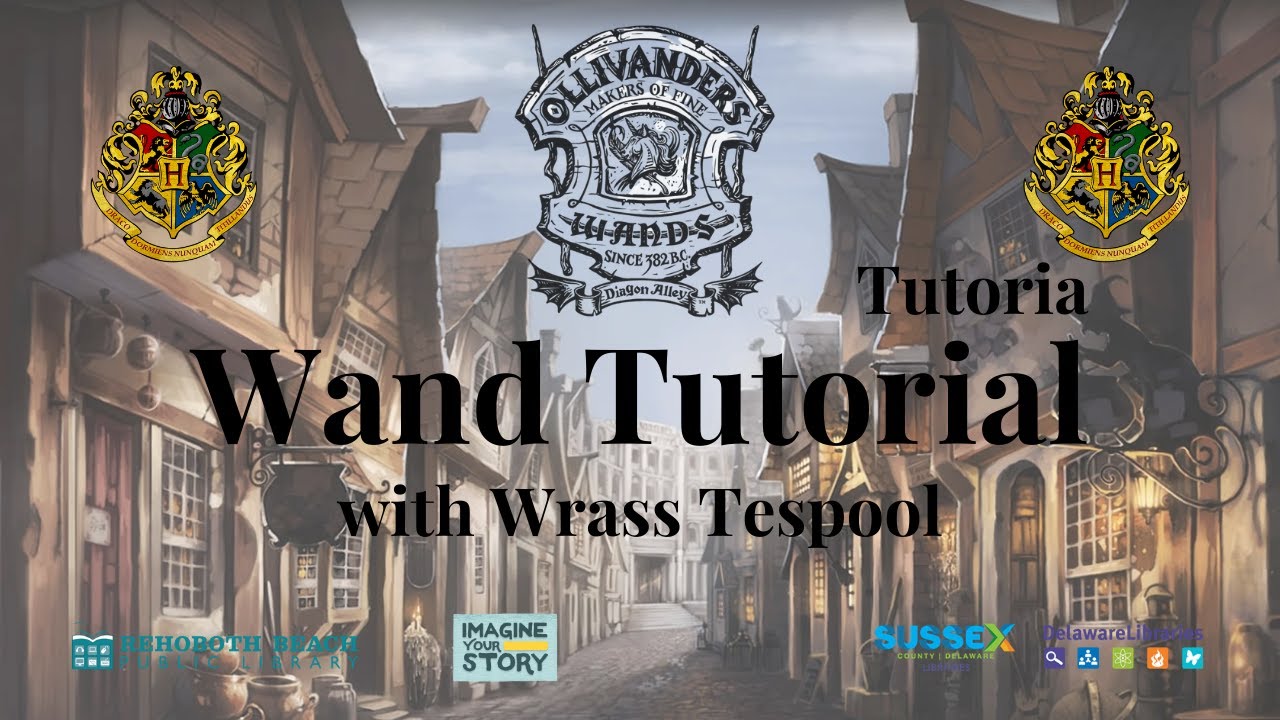 Virtual Hogwarts Camp: Wandmaking Tutorial - YouTube