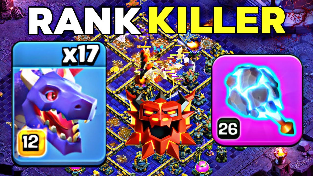 Unstoppable TH17 RC Charge Mass Dragons: Crush Battle Ranked Legends ...
