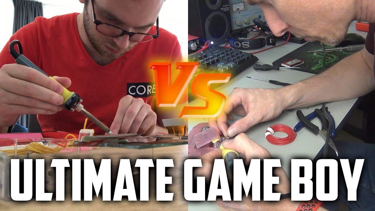VS Challenge: BUILD YOUR ULTIMATE GAME BOY! - YouTube