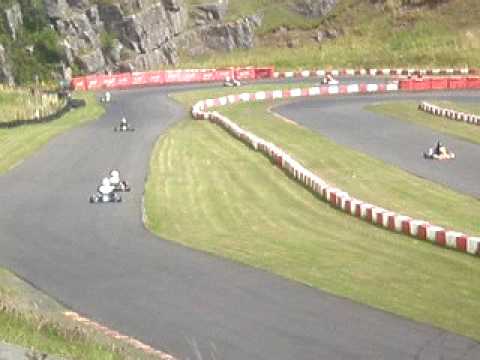 TJ McCarney go karting at Rowrah August 2009 - YouTube