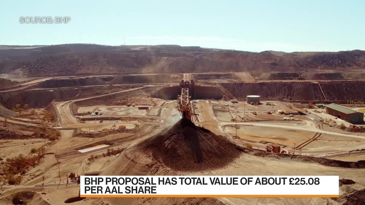 BHP Offer Values Anglo American at $39 Billion - YouTube