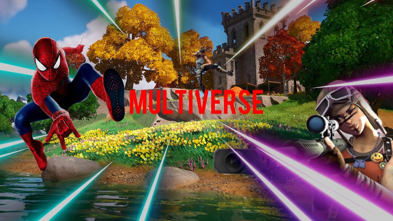 Fortnite's spidy multiverse - YouTube