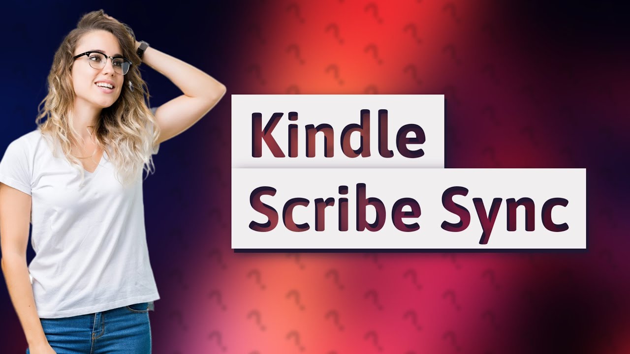 Do Kindle Scribe notebooks sync? - YouTube