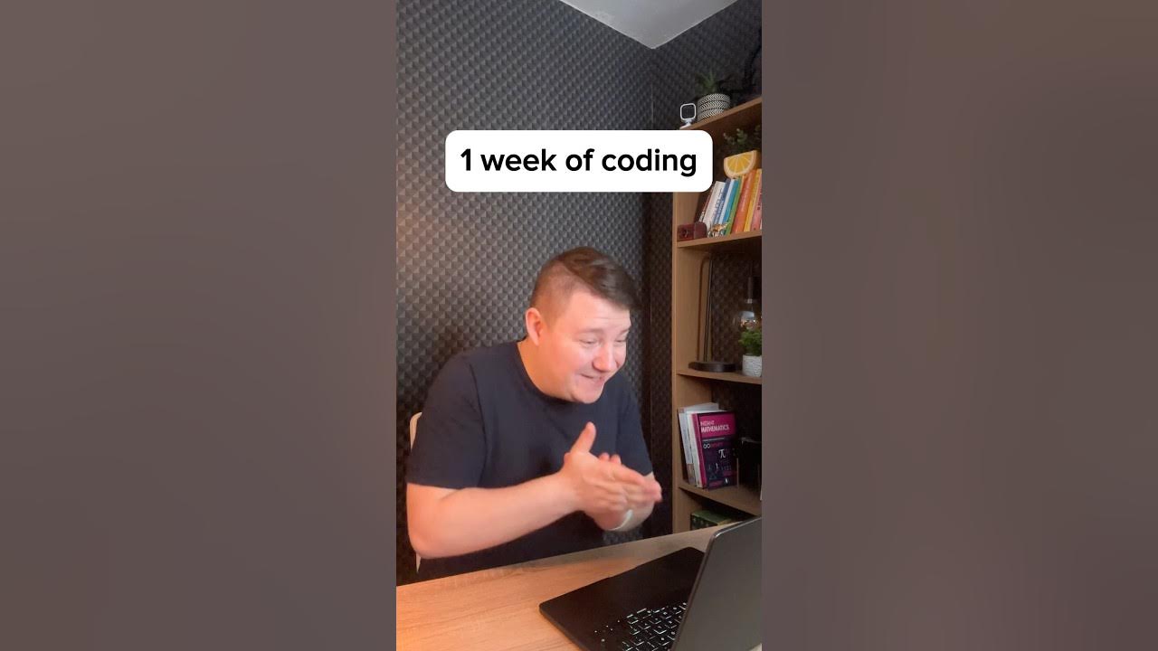 1 Week of Coding vs 1 Year of Coding #programmer #developer #coder #coding #programming #funny ...