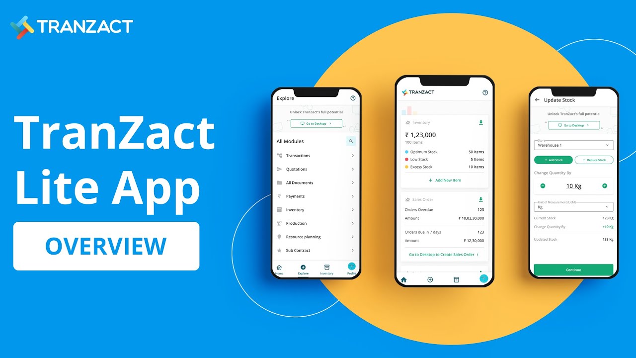 TranZact Lite - YouTube